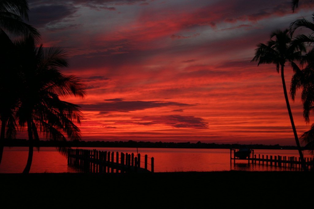 Sunrise, Sunset–St Lucie River/Indian River Lagoon | Jacqui Thurlow ...